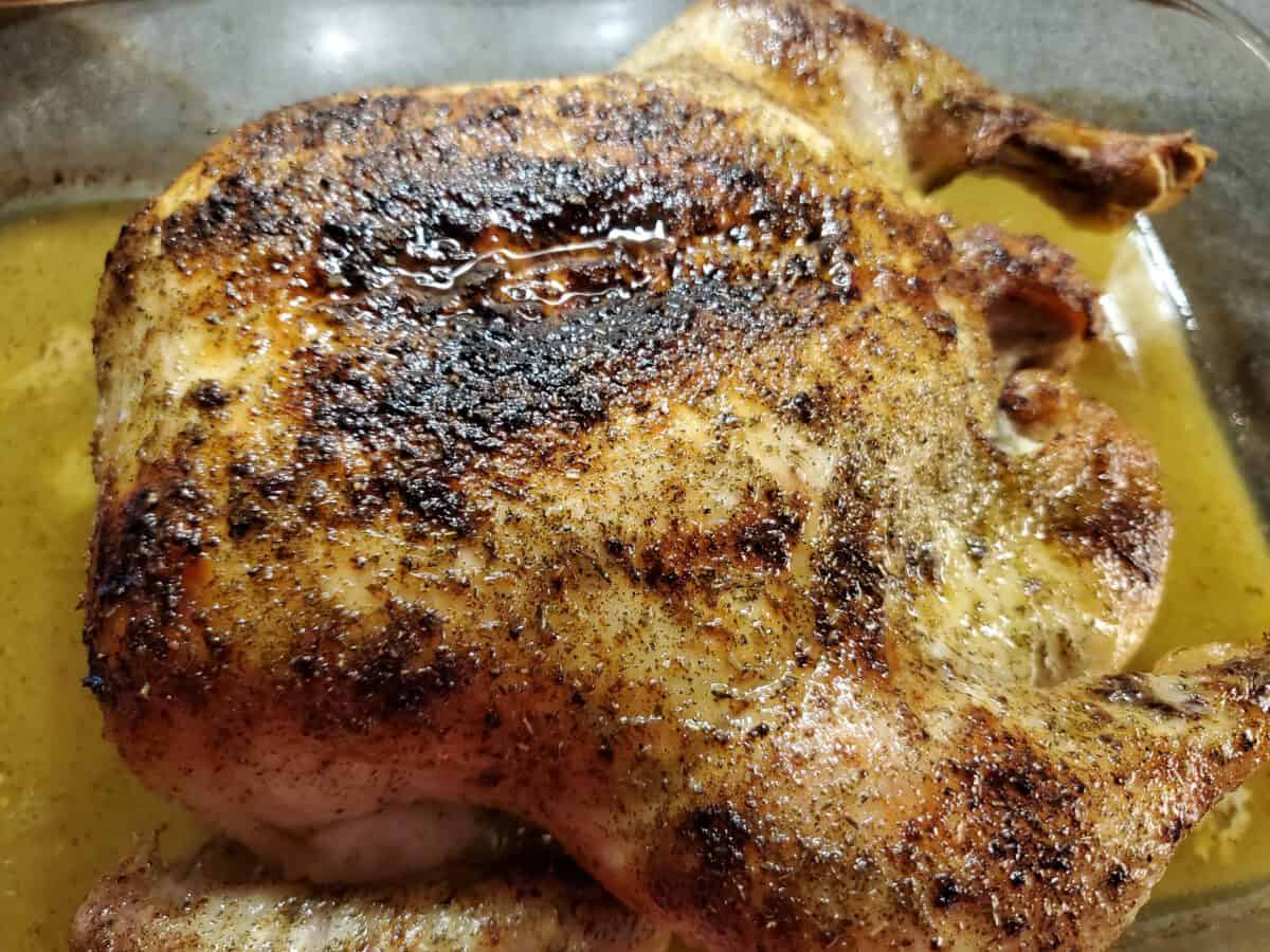 Lemony Roasted Chicken | Greek Girls Gourmet